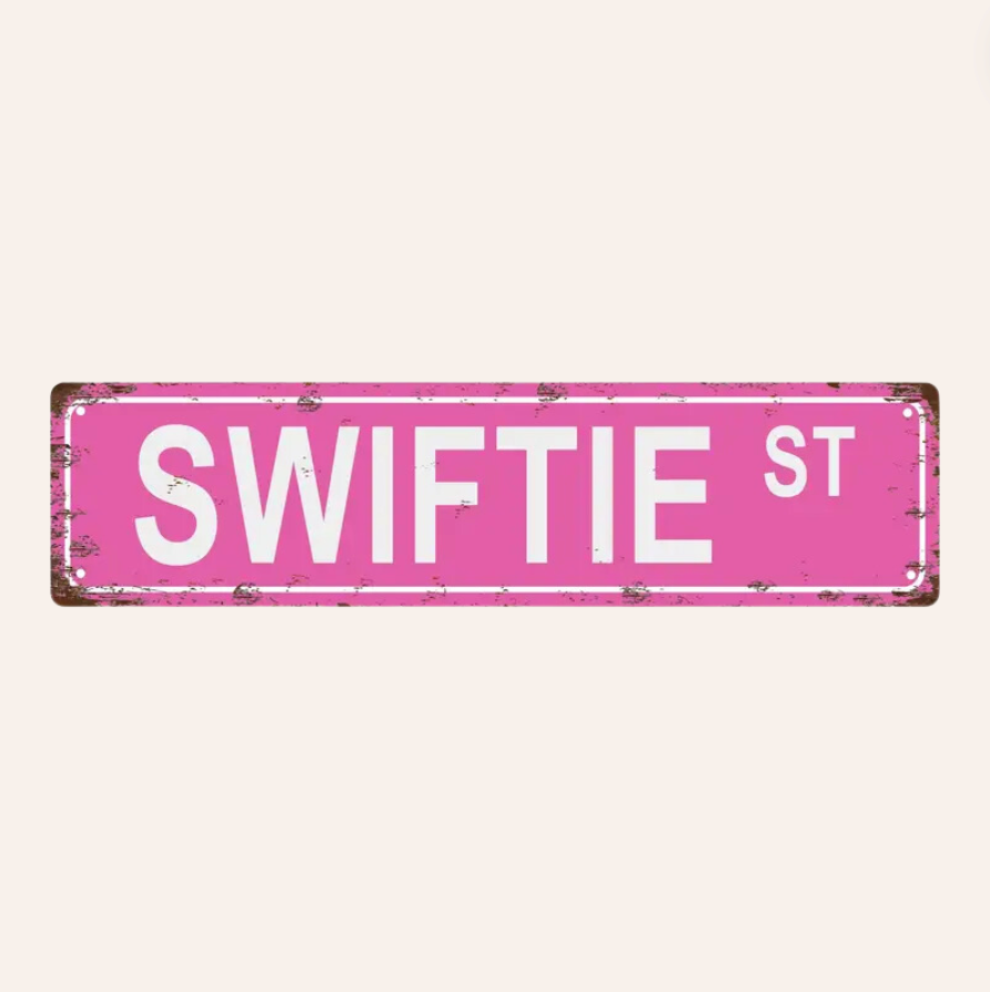 Swiftie Street Metal Sign – Little Cottage